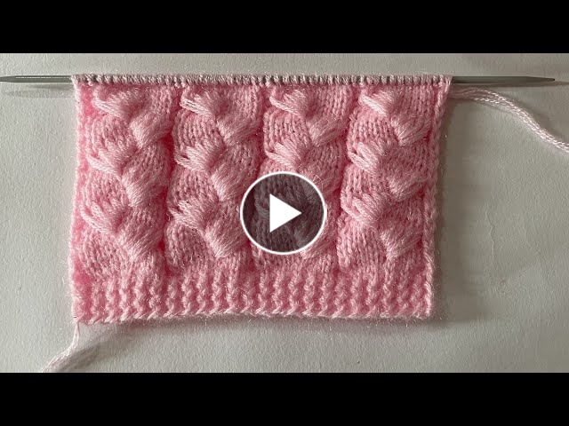 Beautiful Knitting Stitch Pattern For Cardigans 713