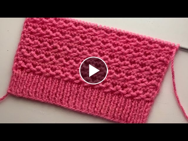 4 Rows Repeat Knitting pattern 1204